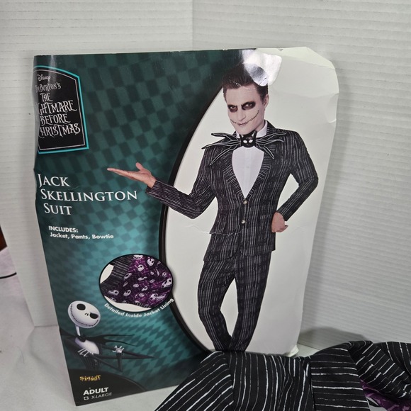 Spirit | Suits & Blazers | Jack Skellington Suit Adult Xl Nightmare ...